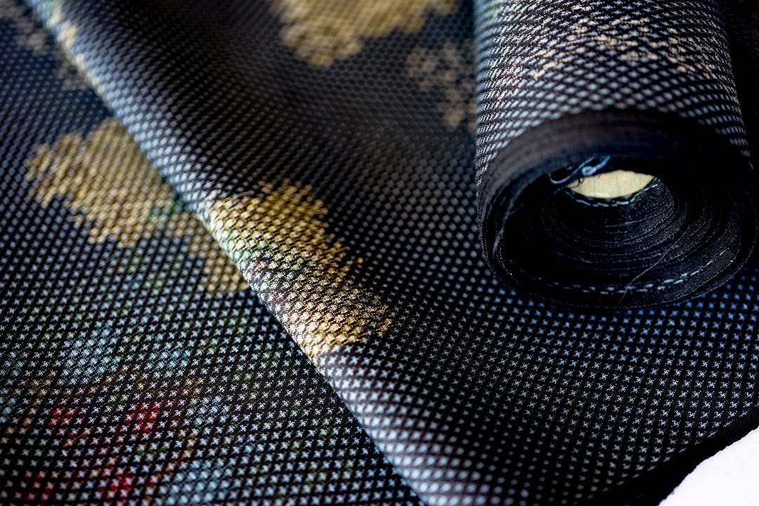 Hand-woven Kimono Bolt, Uncut Tsumugi Vintage Japanese Kimono Fabric ...