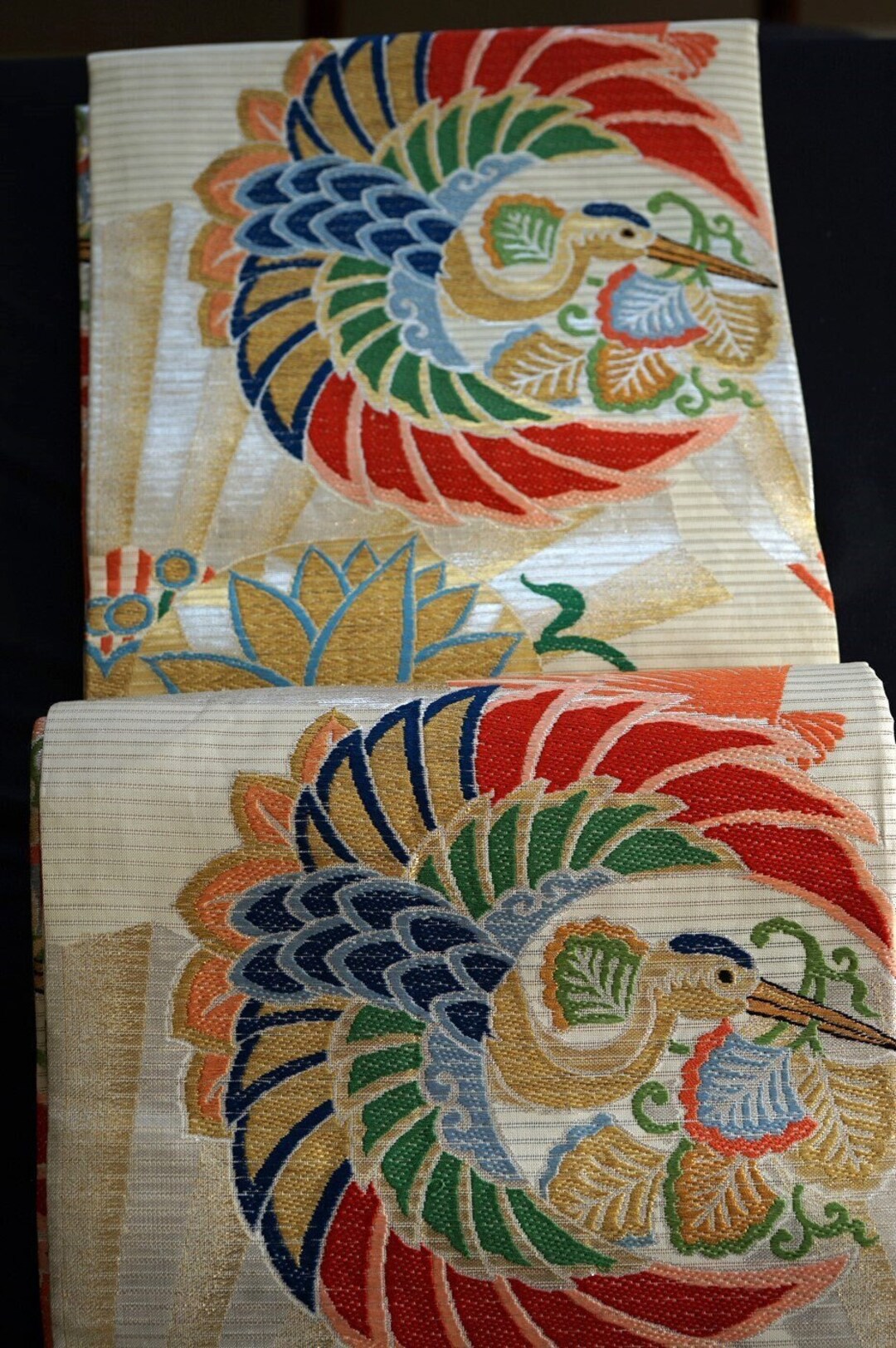 Taisho Maru Woven Obi Silk Japanese Semi-antique Vintage - Etsy