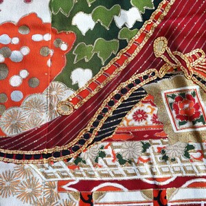 Rare Antique Hikifurisode Silk Wedding Kimono Geisha Geiko Maiko ...