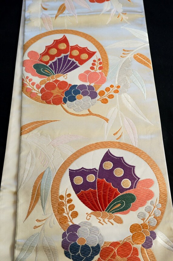 Vintage japanese nishijin silk - Gem