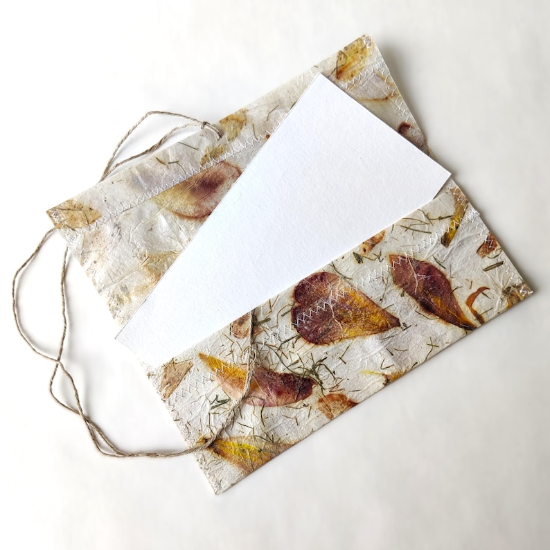 Pressed Flowers Paper Envelopes Handmade Stationery for Gifting ...