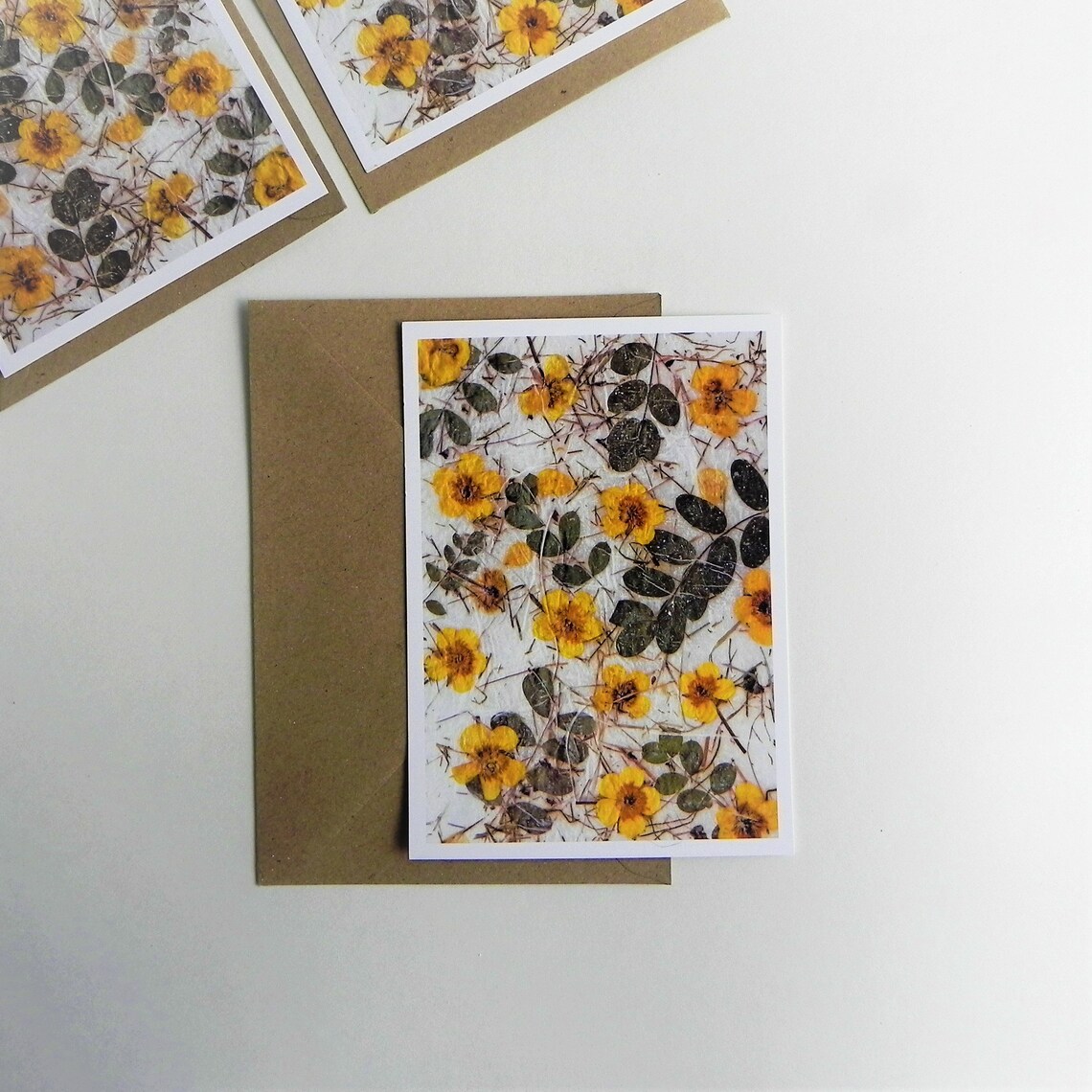 Floral Postcards, Botanical Greeting Card Set With Envelopes - Etsy
