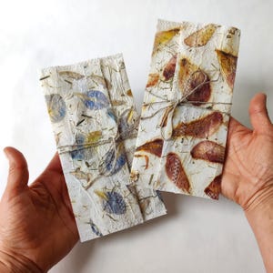 Pressed Flowers Paper Envelopes Handmade Stationery for Gifting ...