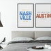 Austin, TX 'keep Austin Weird' Printable City Graphic 18x24 Inches ...