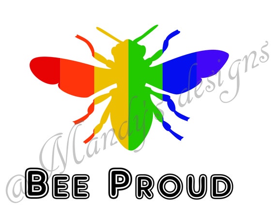 BEE PROUD PNG Digital File | Etsy