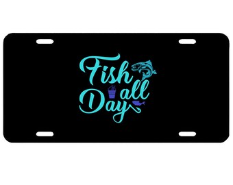 Fish License Plate - Etsy