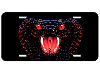 Cobra License Plate - Etsy