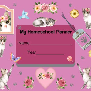 Virtual / Home School Planner~12 Different Covers Included ~ All-in-one ...