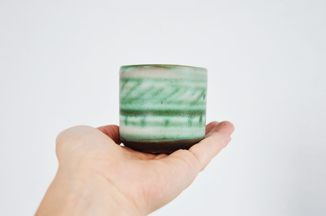 Vintage 1940s NANCY WICKHAM Rare, Early Career Studio Pottery Vessel ...