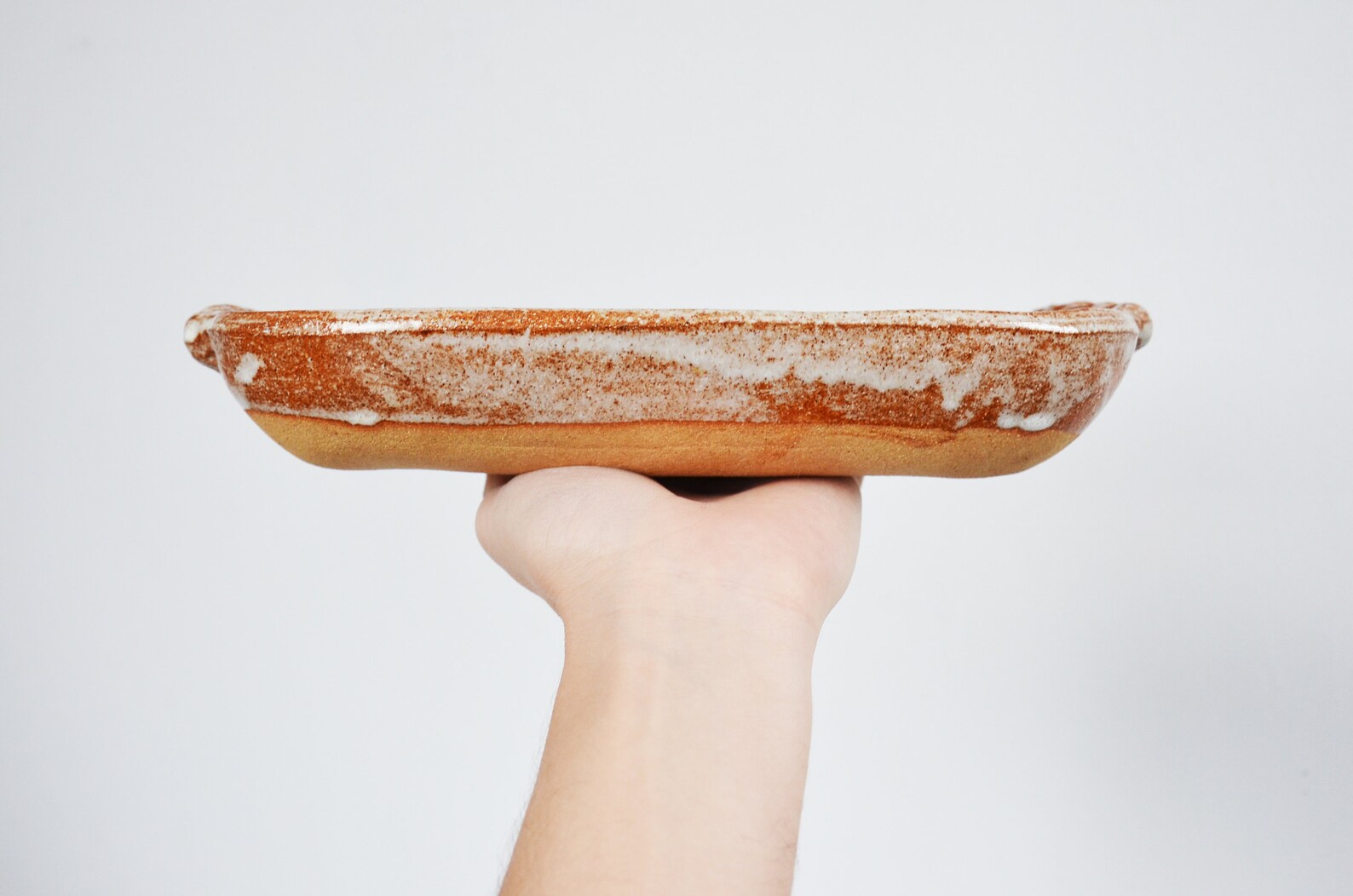 Vintage 1970s ANIKO STERN-WESEL Scarce Studio Pottery Serving Dish With ...
