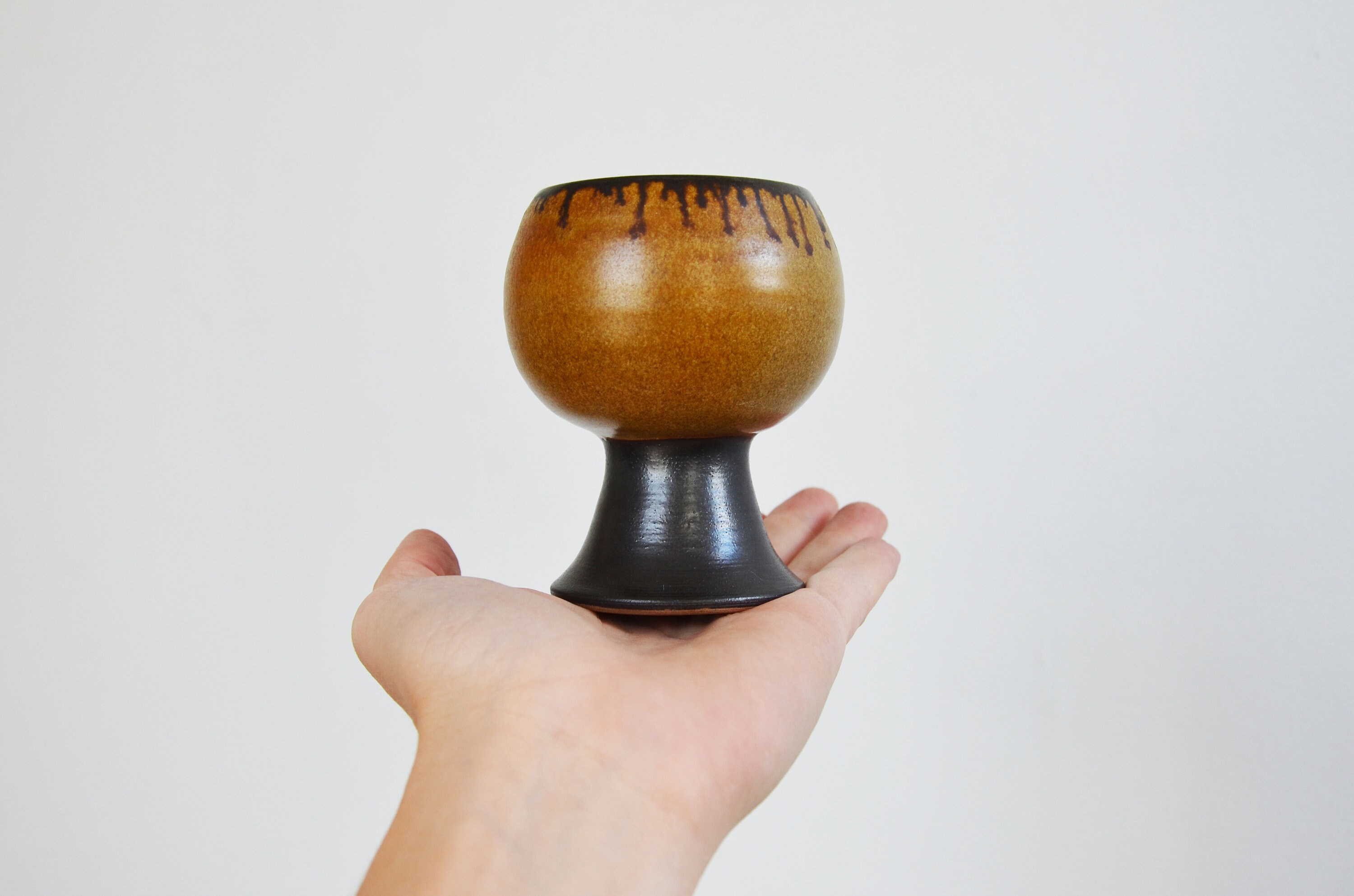 Vintage 1970s JAN HELGA GROVE Set of Six Studio Pottery - Etsy