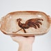 Vintage 1970s ANIKO STERN-WESEL Scarce Studio Pottery Serving Dish With ...