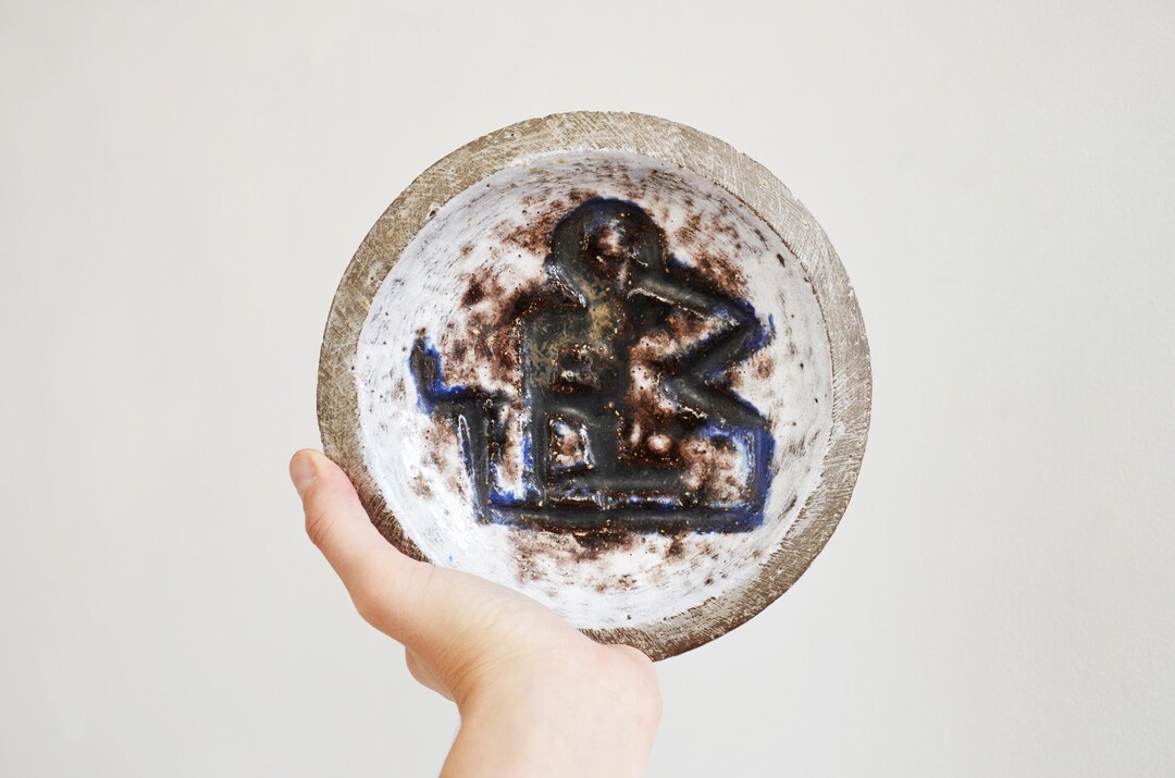 Vintage 1950s HANNY MEIJER Rare Dutch Mid-century Studio Potter Dish - Etsy