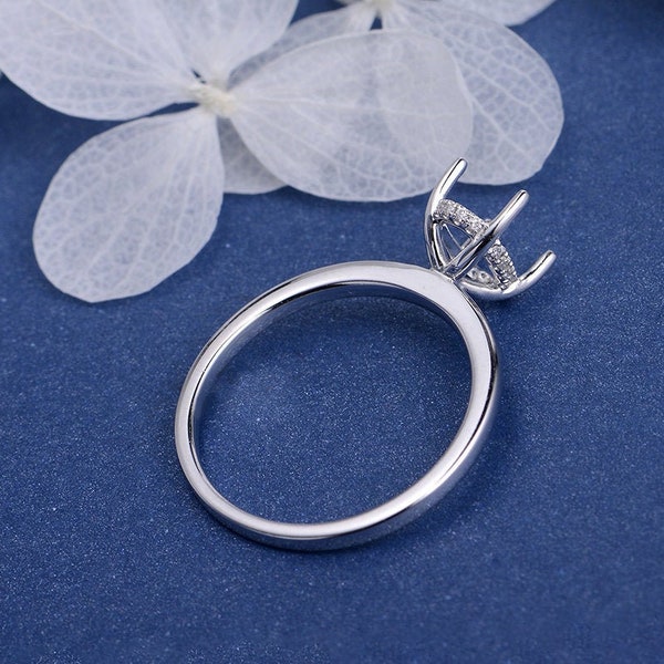 White Gold Ring - Etsy
