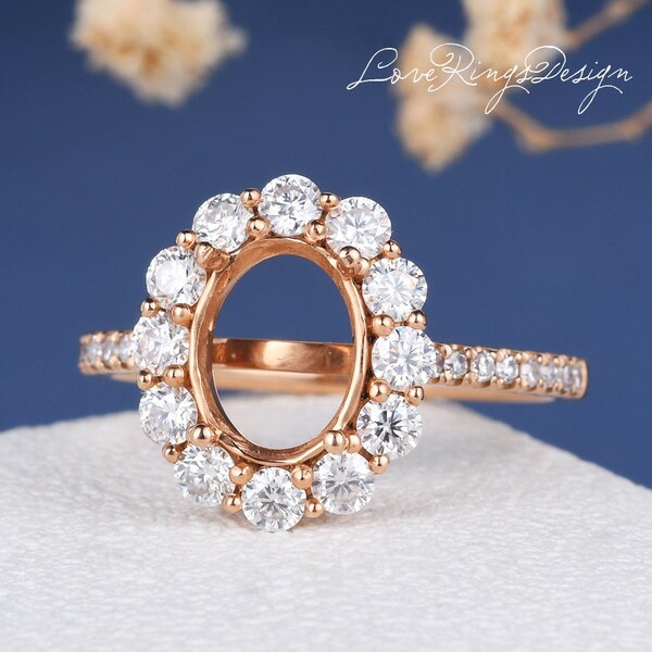 Oval Cut Setting - Etsy