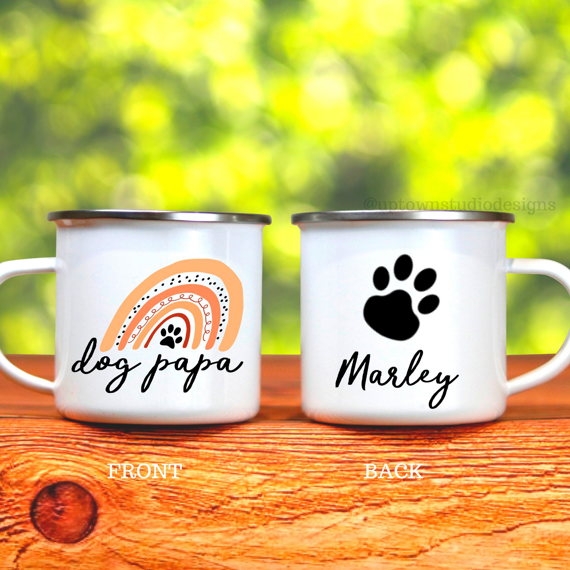 Dog Papa Mug Dog Dad Mug Fathers Day Gift for Dad Custom - Etsy UK