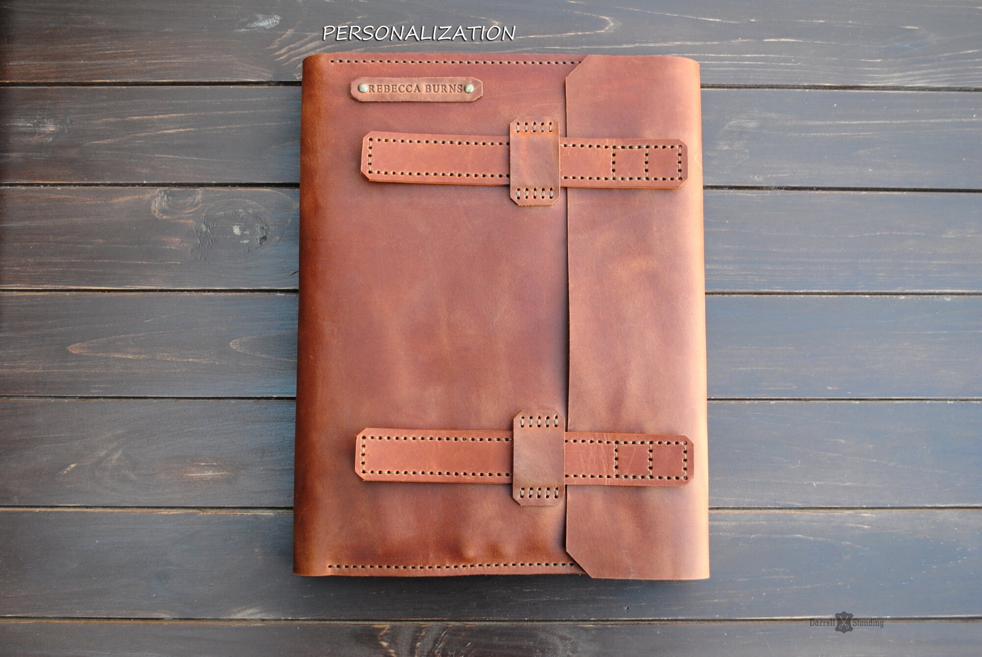 Leather sketchbook cover personalized artists gifts. For | Etsy