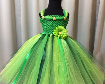 Green Princess Dress | Etsy