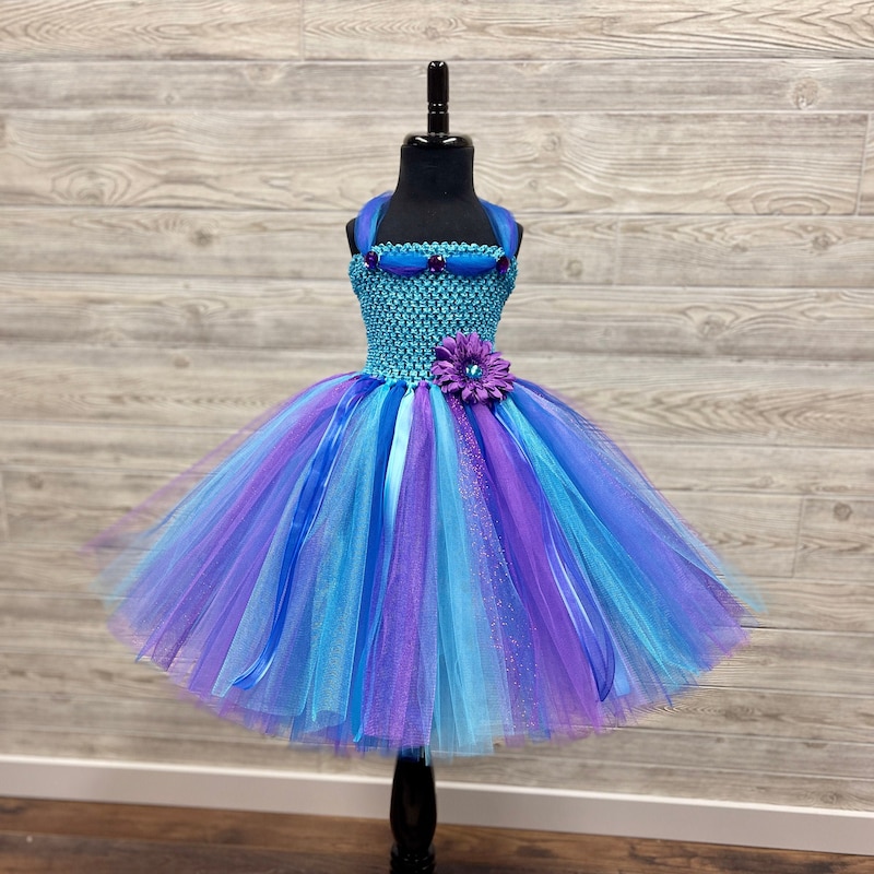 Peacock Tutu Dress - Etsy