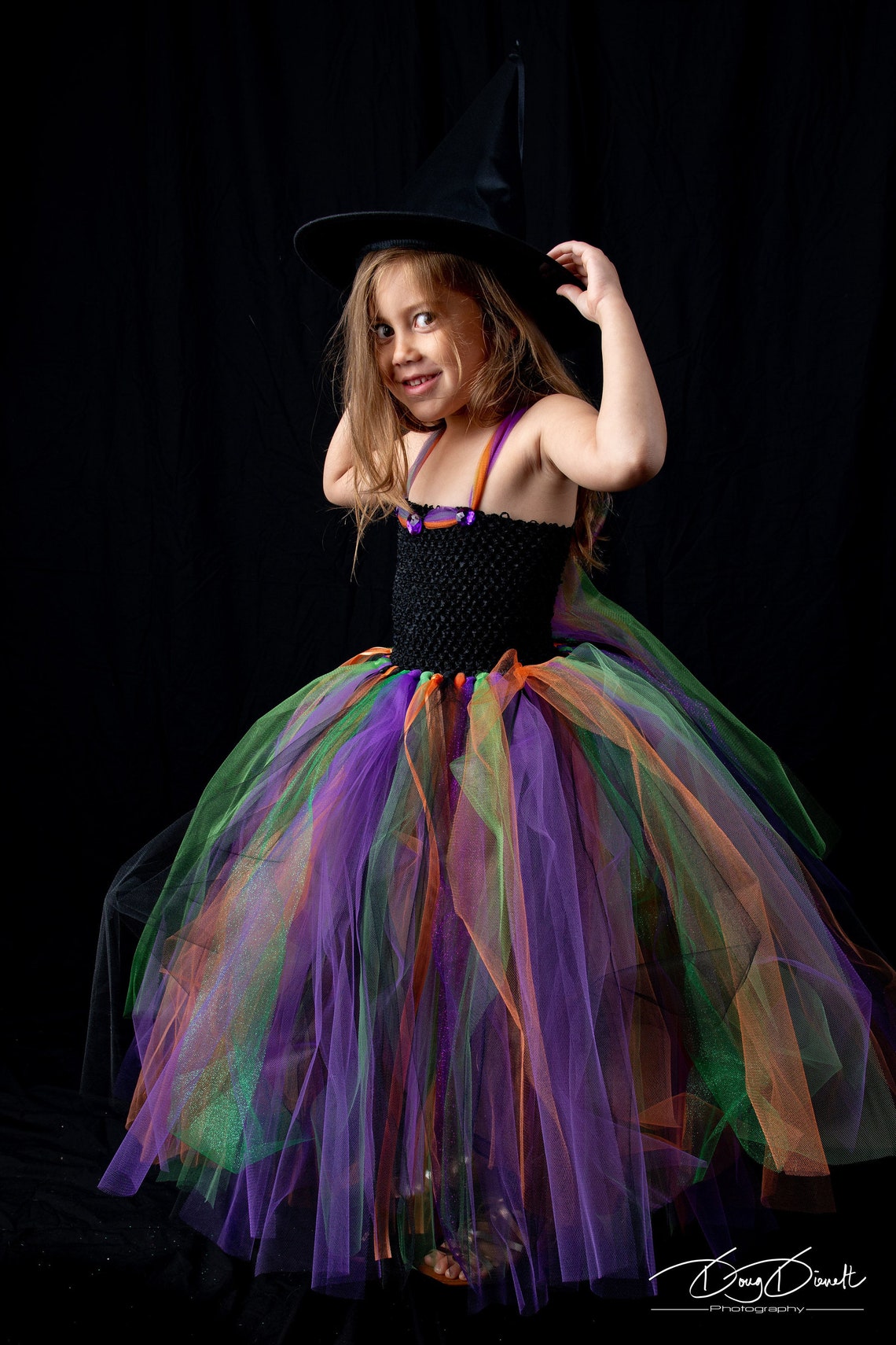 Witch Costume for Girls Halloween Witch Costume Witch Tutu - Etsy