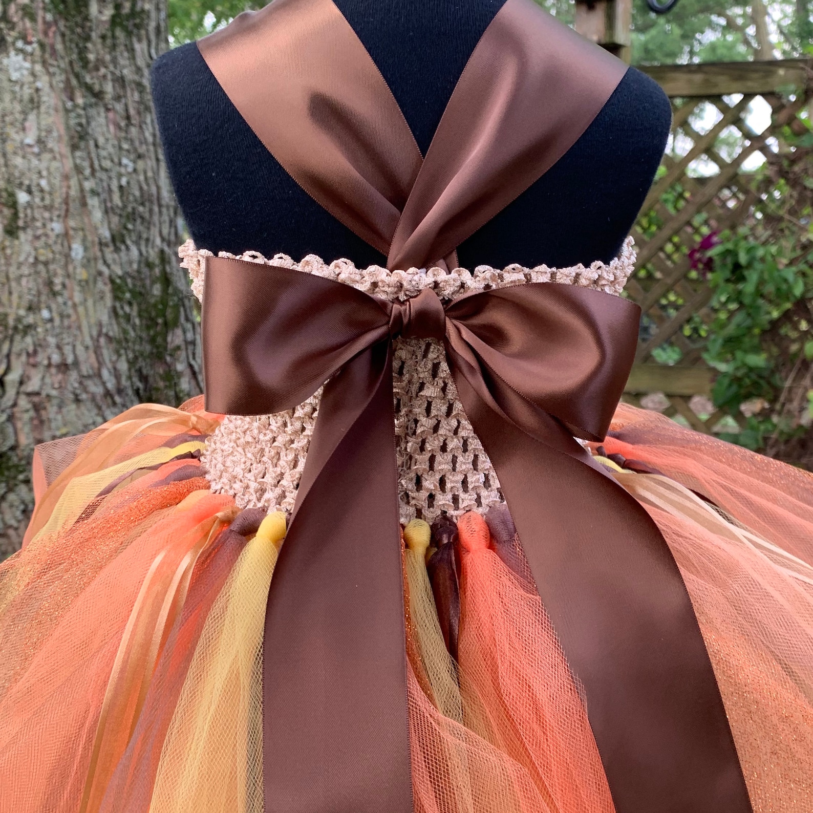 Sunflower Tutu Dress for Girls Fall Princess Dress for | Etsy