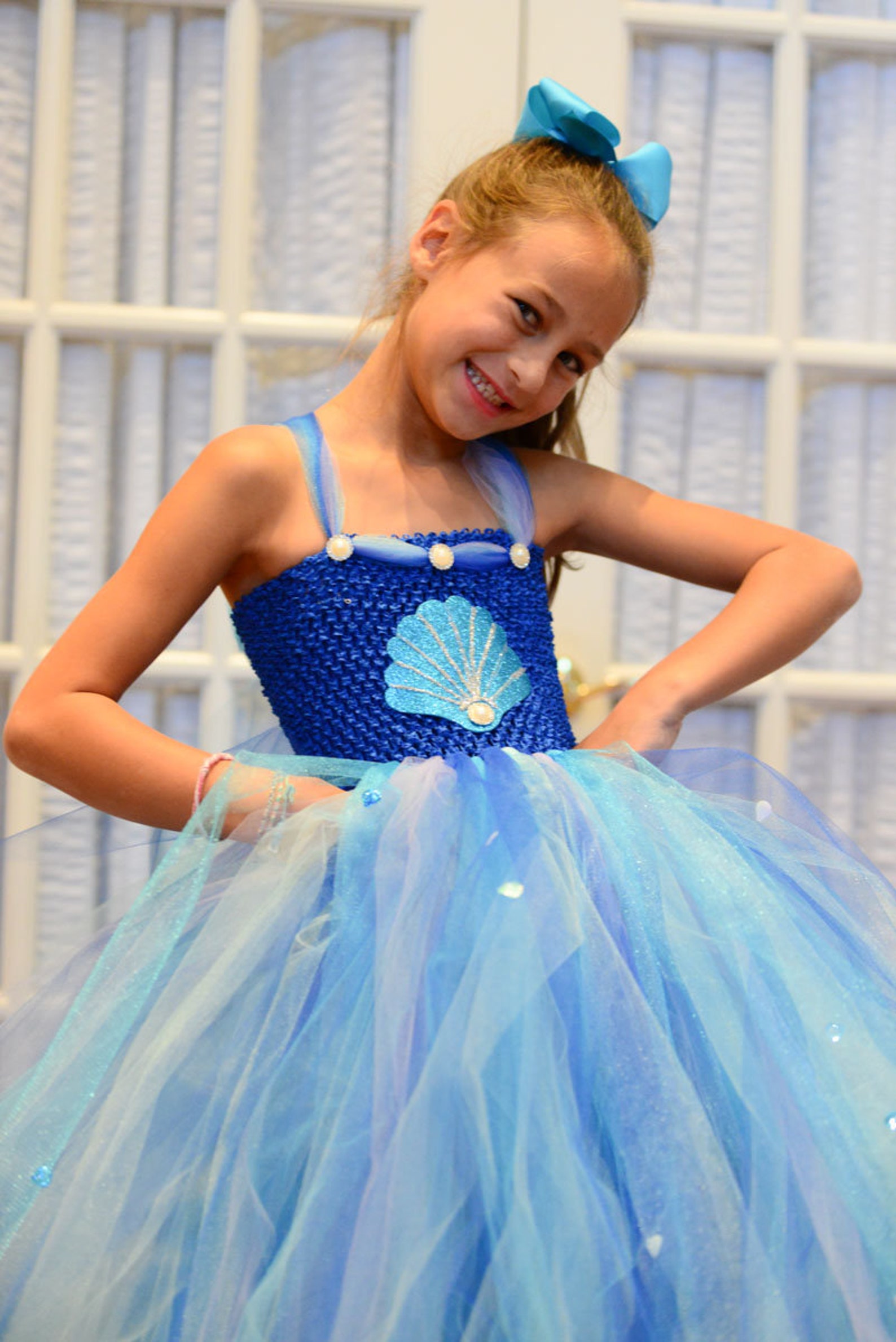 Under the Sea Tutu Dress Mermaid Tutu Royal Blue Aqua - Etsy