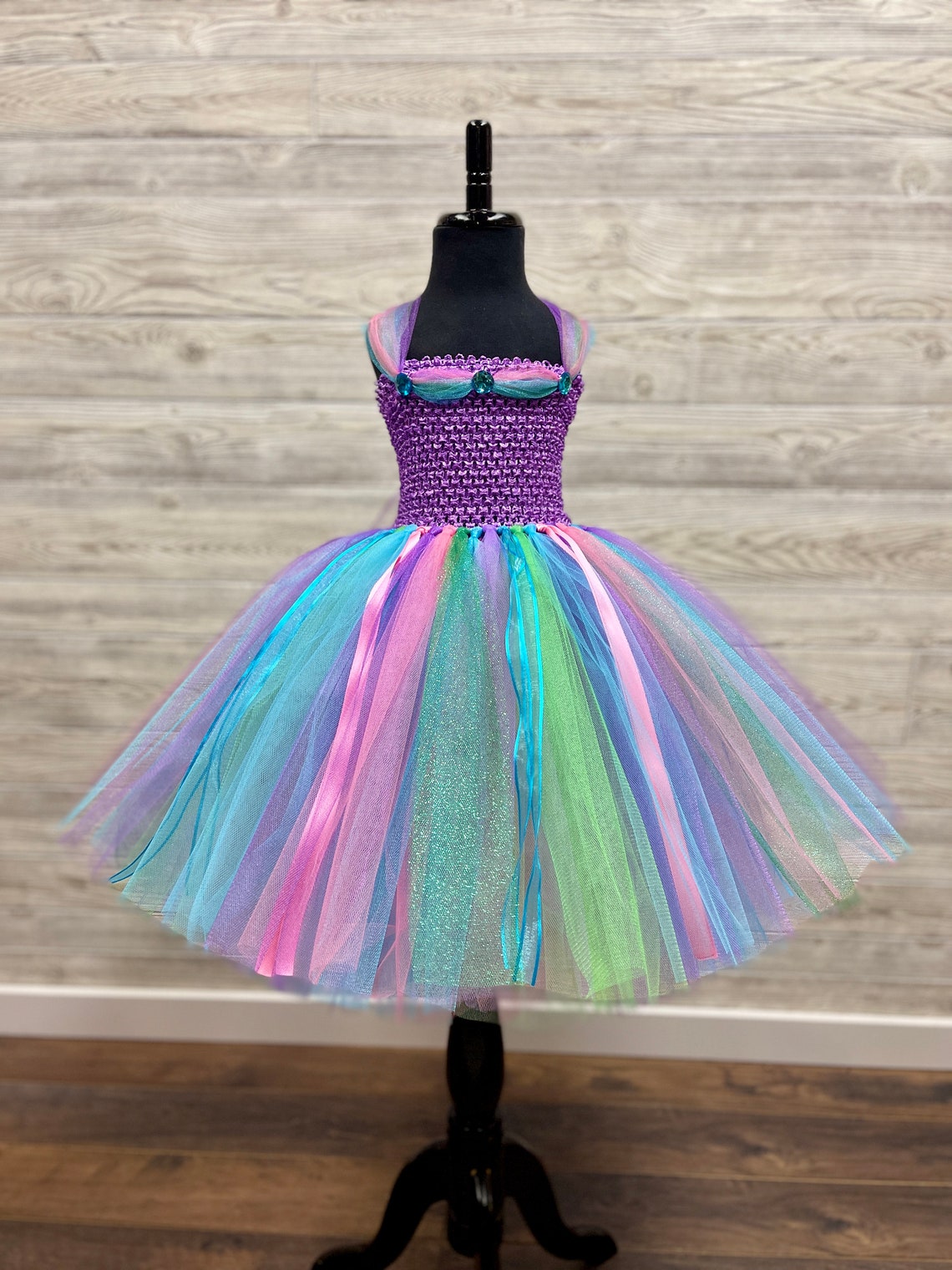 Bright Rainbow Fairy Princess Costume Set Fairy Tutu Set | Etsy