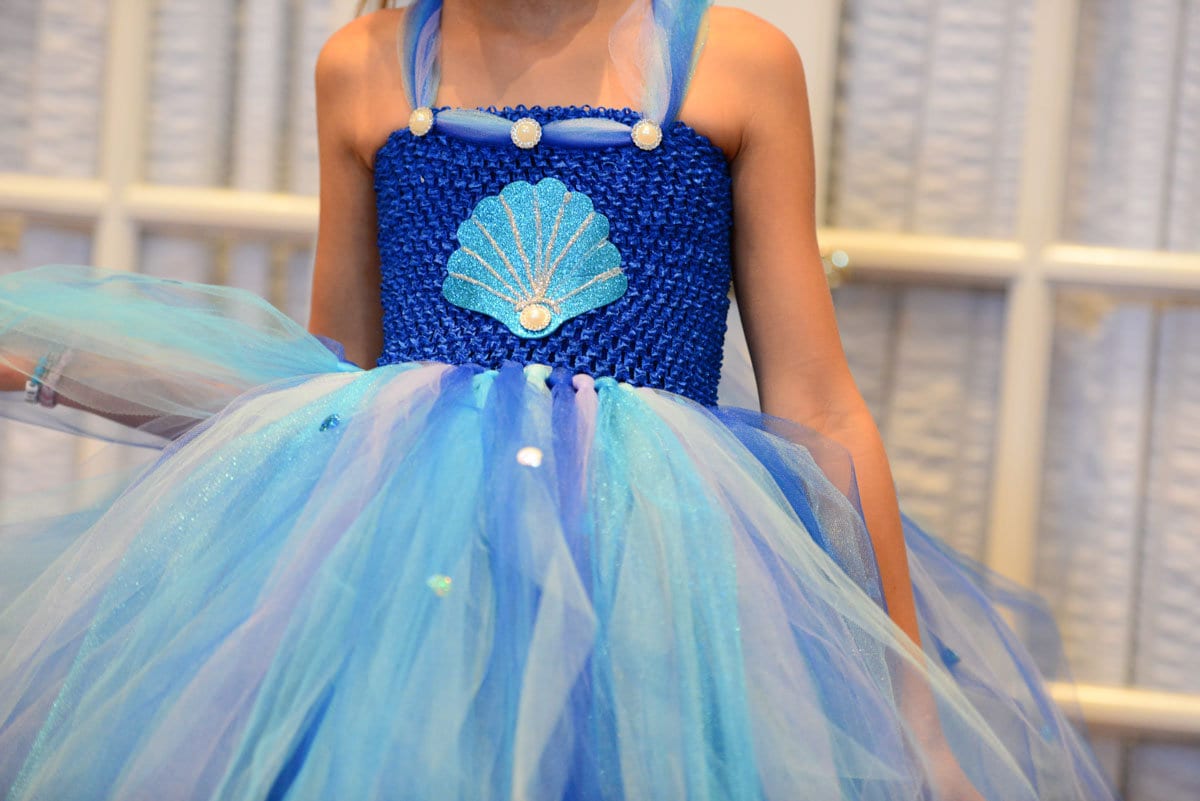 Under the Sea Tutu Dress Mermaid Tutu Royal Blue Aqua - Etsy