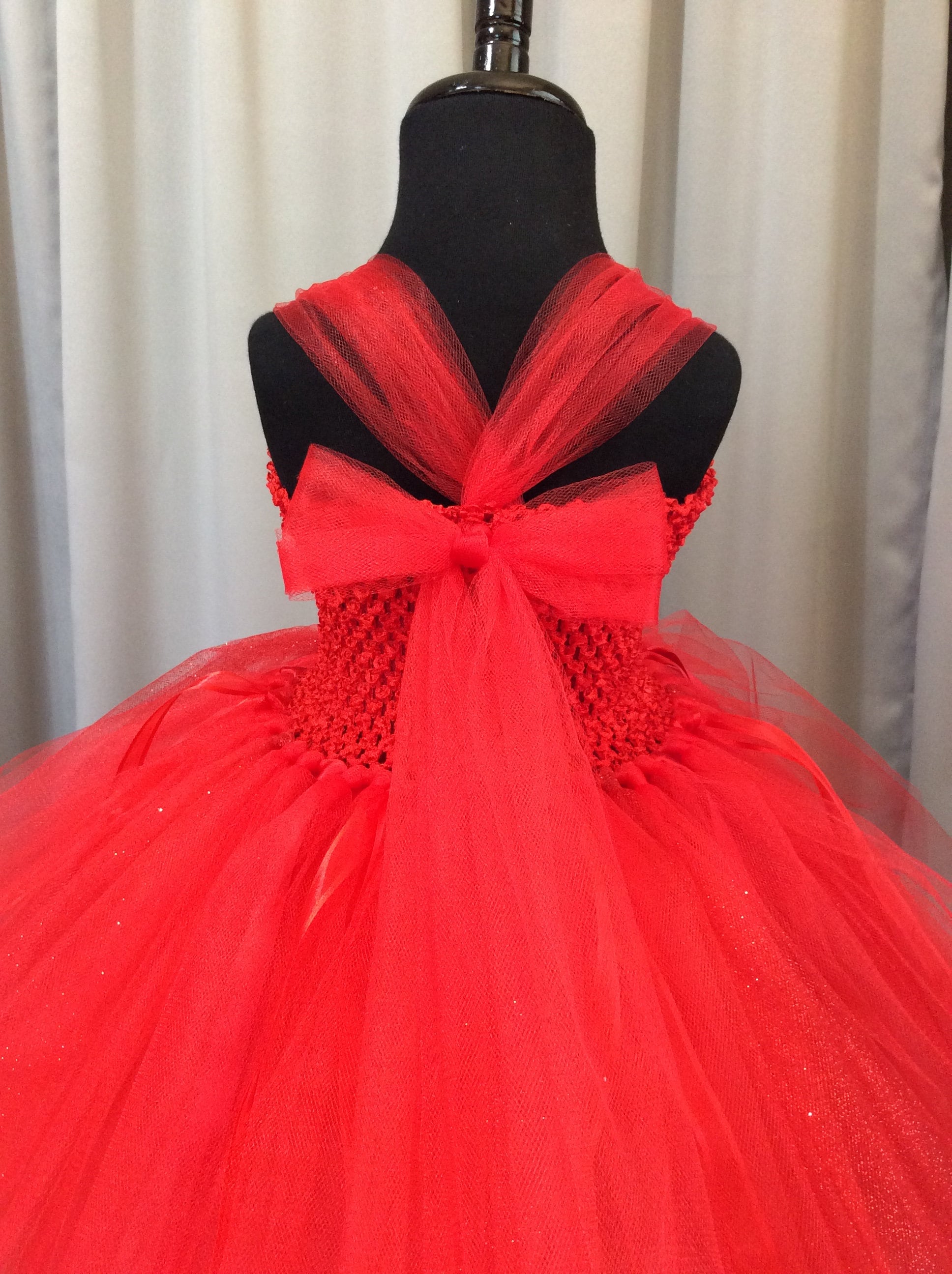Red Princess Tutu Dress for Girls Princess Dresses for | Etsy