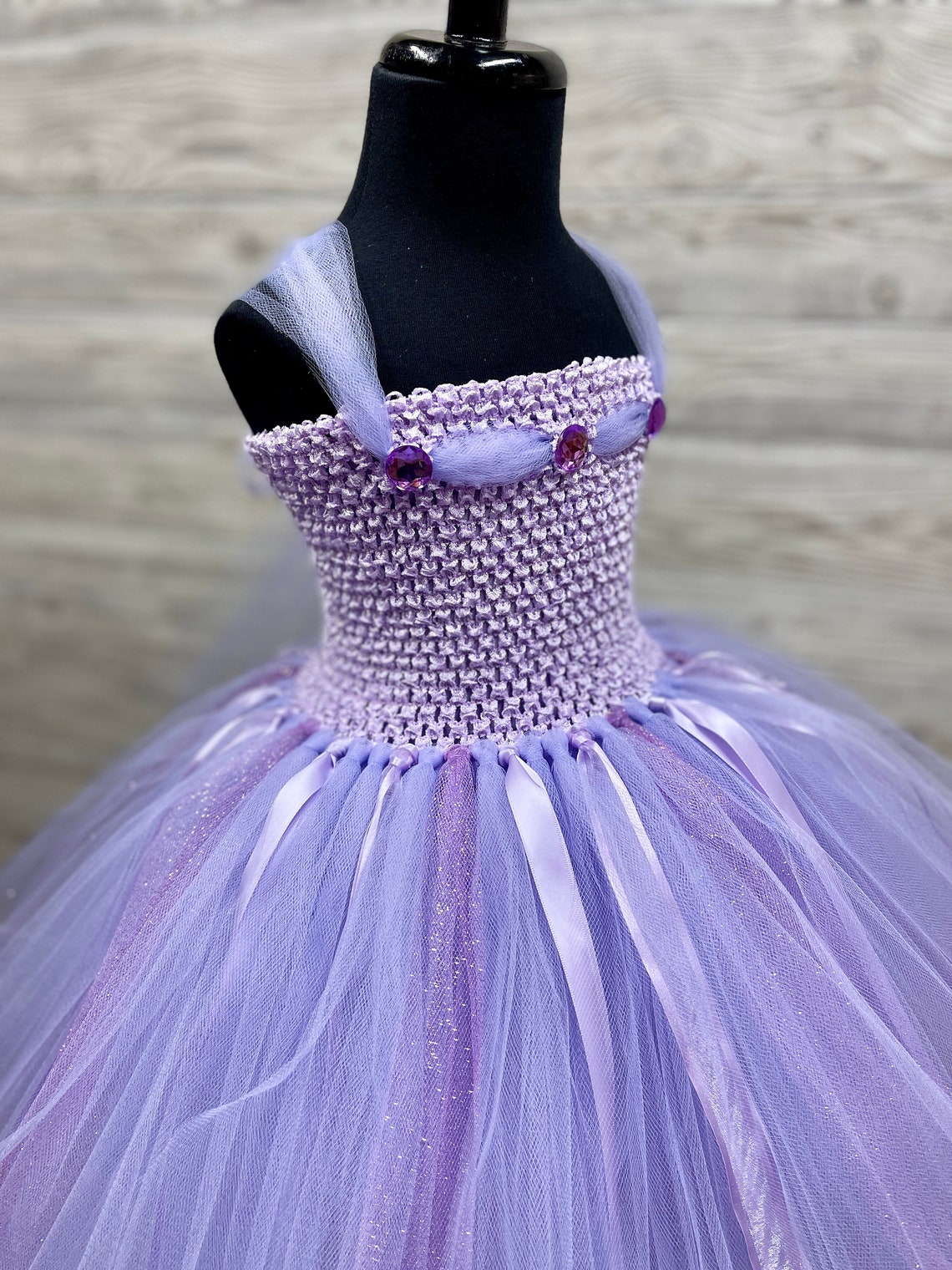Lavender Princess Dress for Girls Light Purple Princess - Etsy