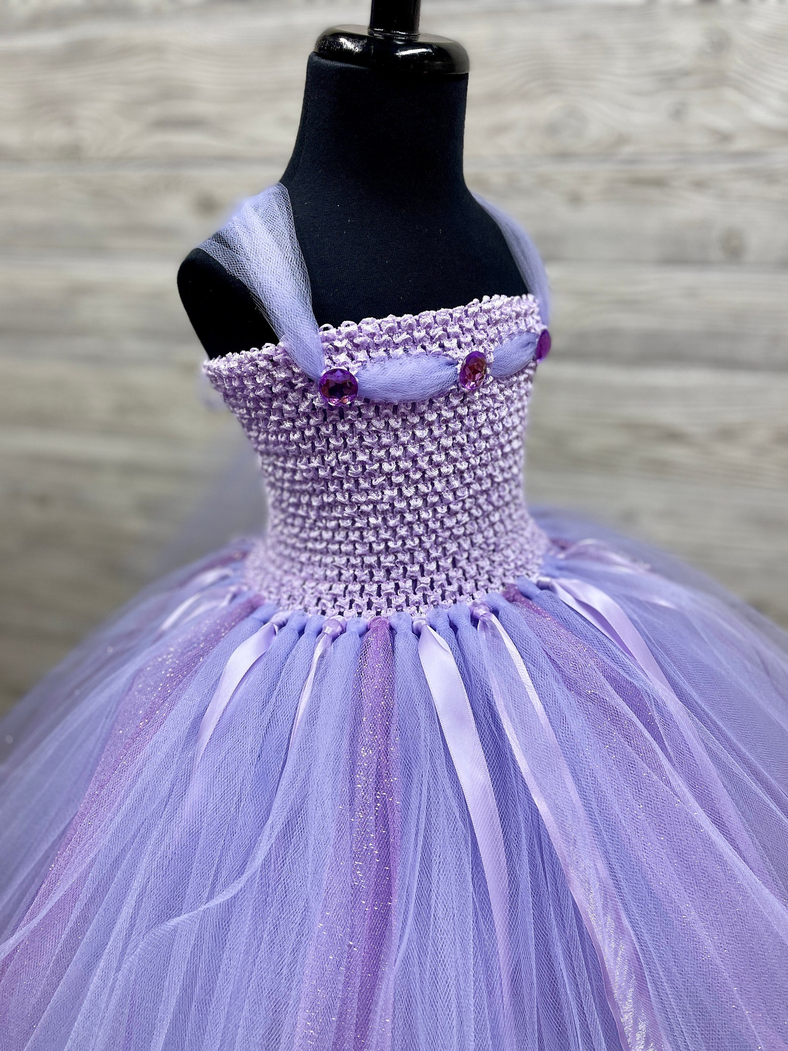 Lavender Princess Dress for Girls Light Purple Princess - Etsy