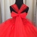 Red Fairy Princess Costume Princess Tutu Dress With Crown - Etsy