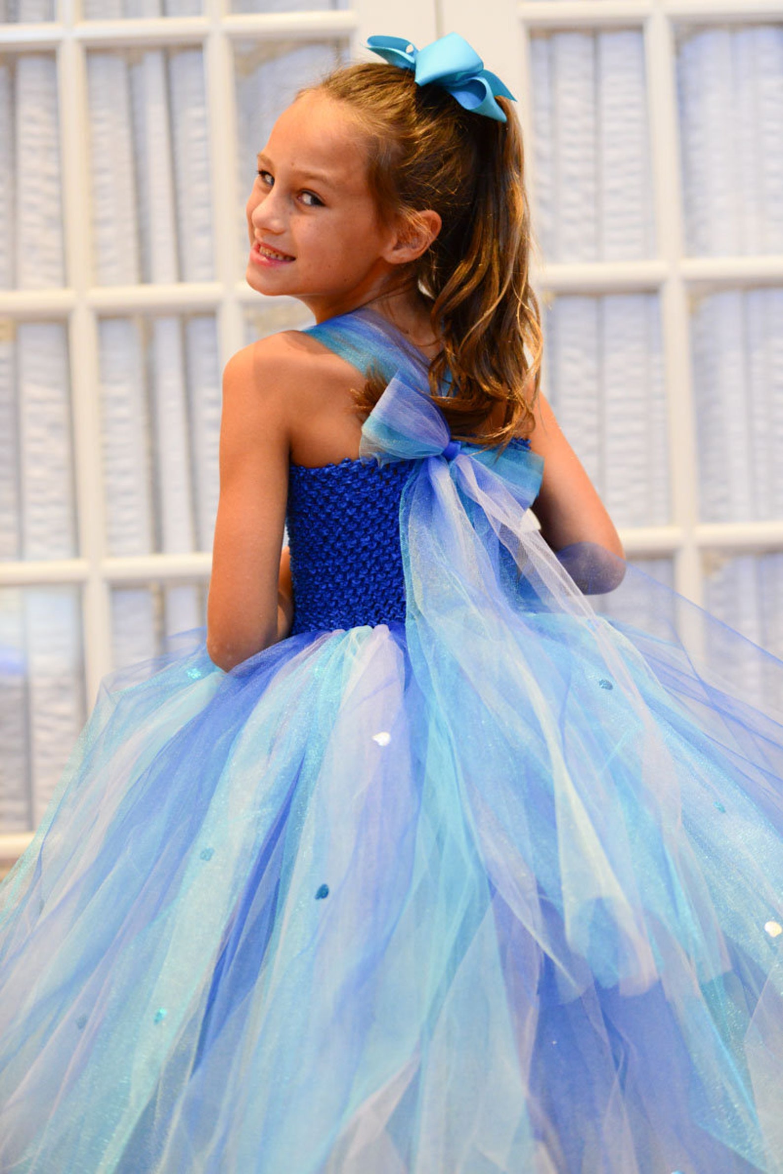 Under the Sea Tutu Dress Mermaid Tutu Royal Blue Aqua - Etsy