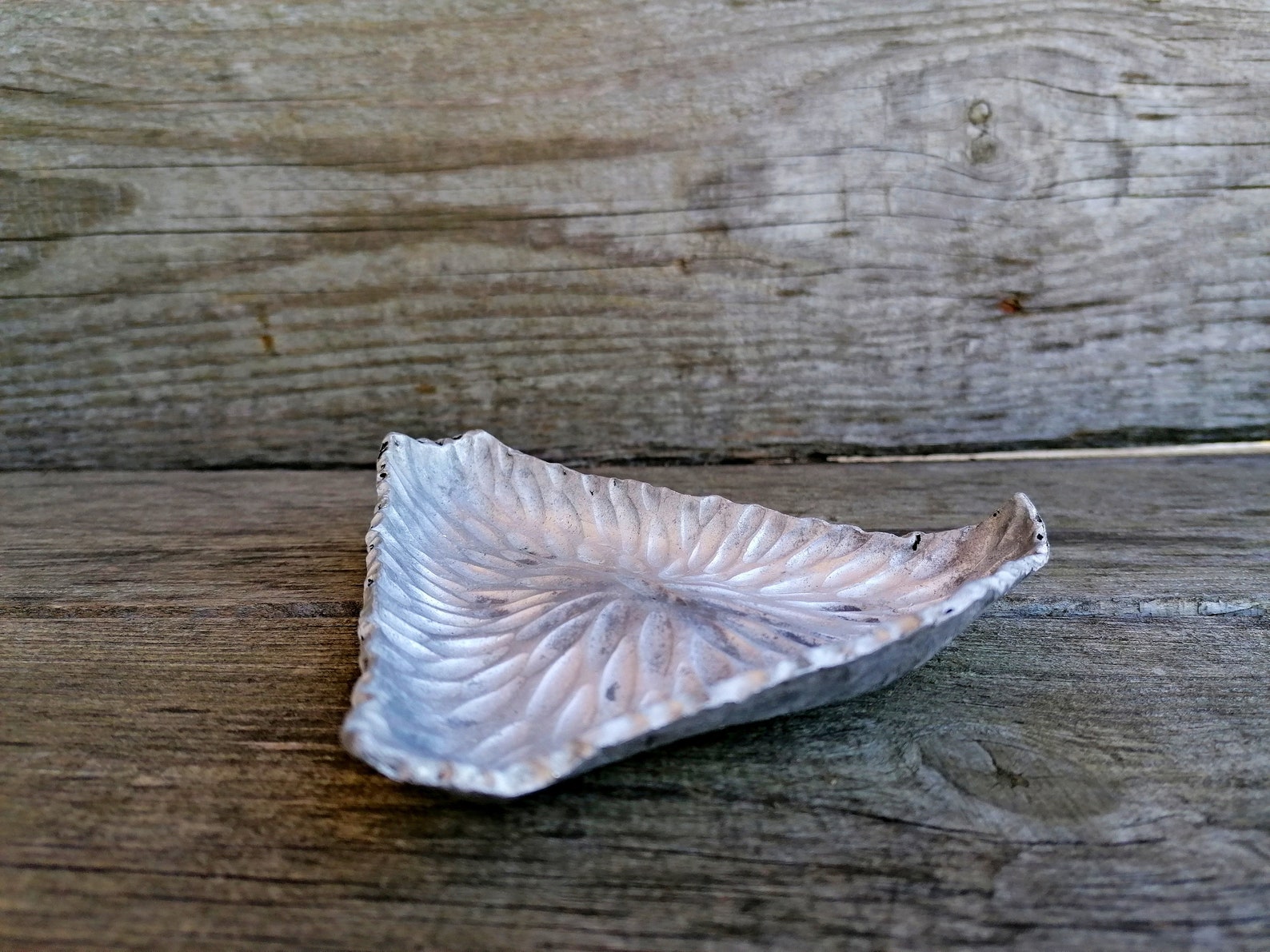 Vintage Aluminum Ashtray Unique Handmadehand Carved Ashtray - Etsy