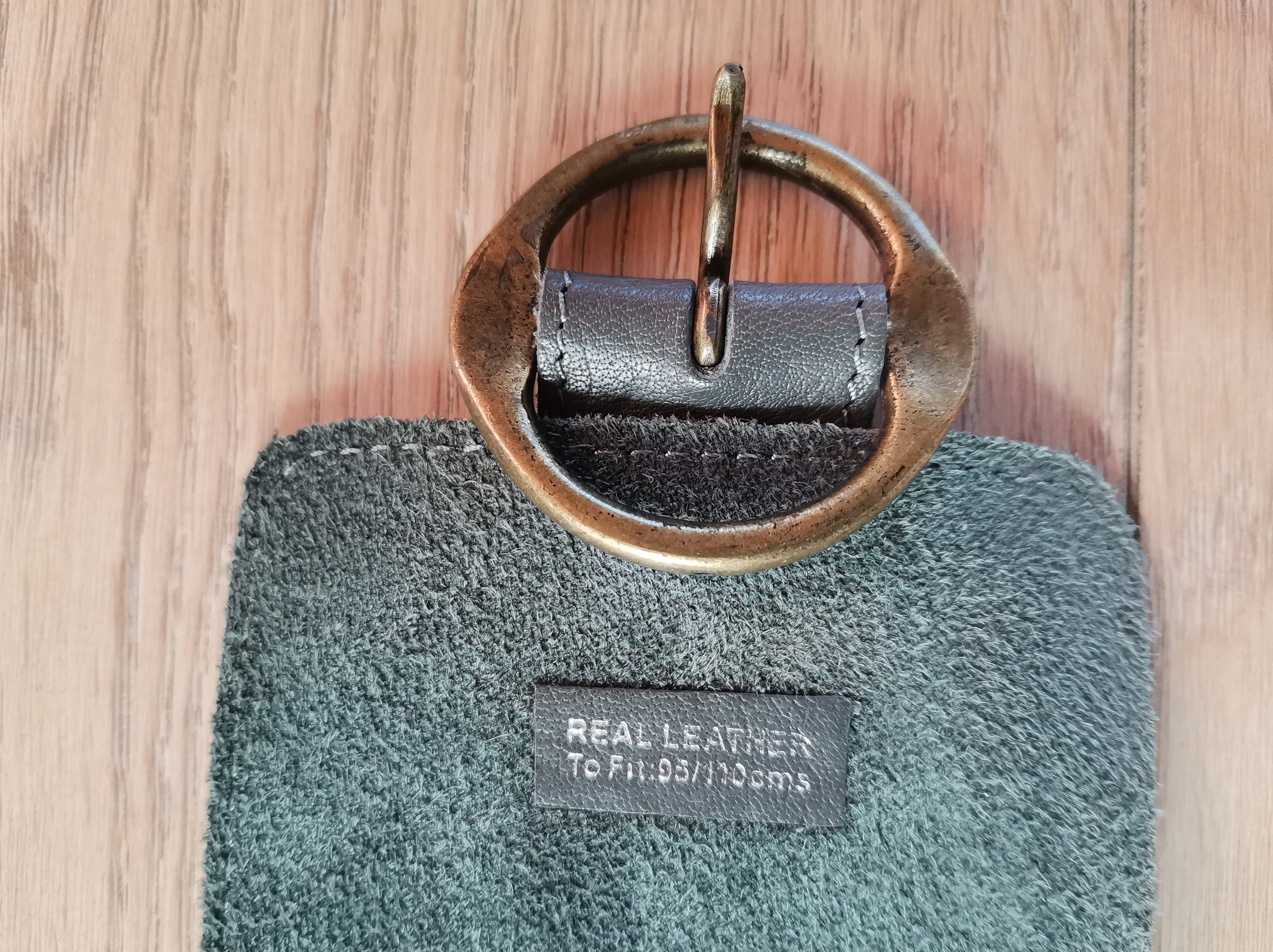 Retro Women's Dress Waist Belt, Genuine Gray Leather, 3.9 Inches Wide ...