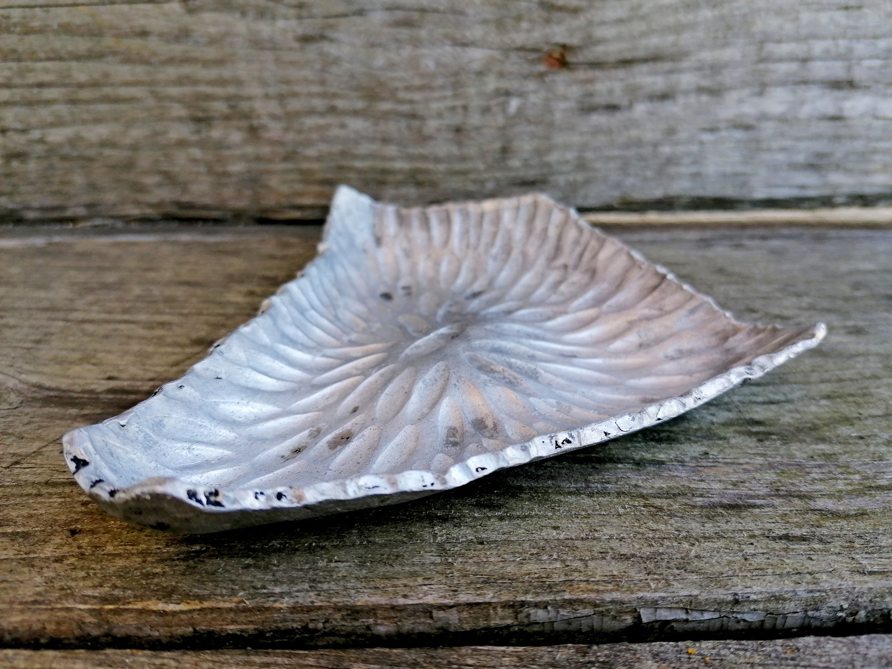 Vintage Aluminum Ashtray Unique Handmadehand Carved Ashtray - Etsy