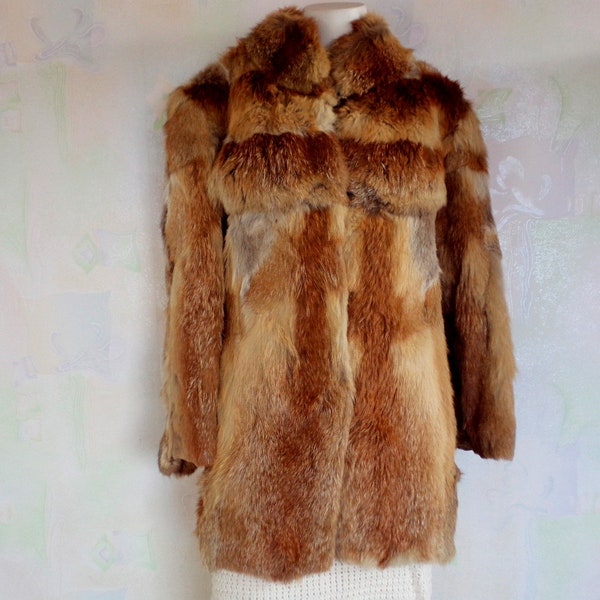 Red Fox Fur Coat - Etsy