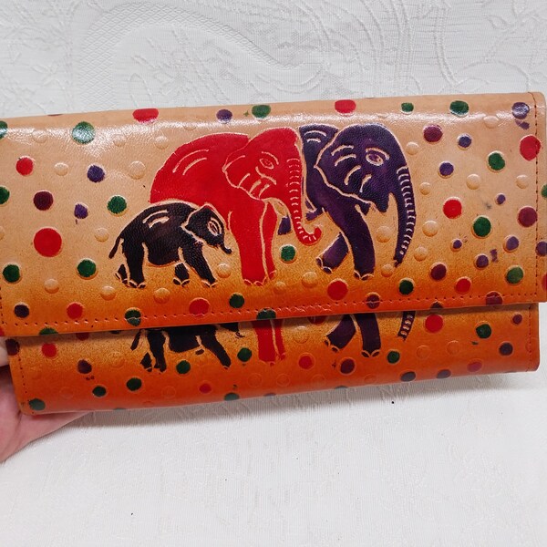 Elephant Wallet - Etsy