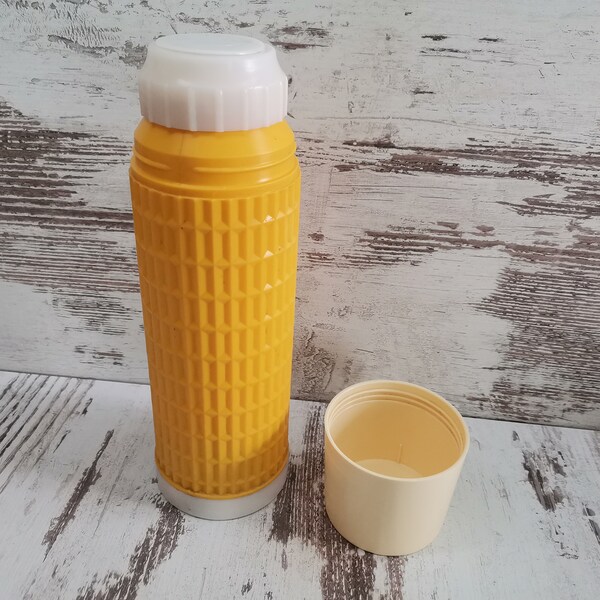Yellow Thermos - Etsy