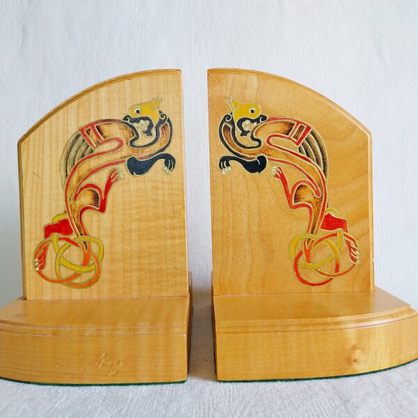 Dragon Bookends - Etsy
