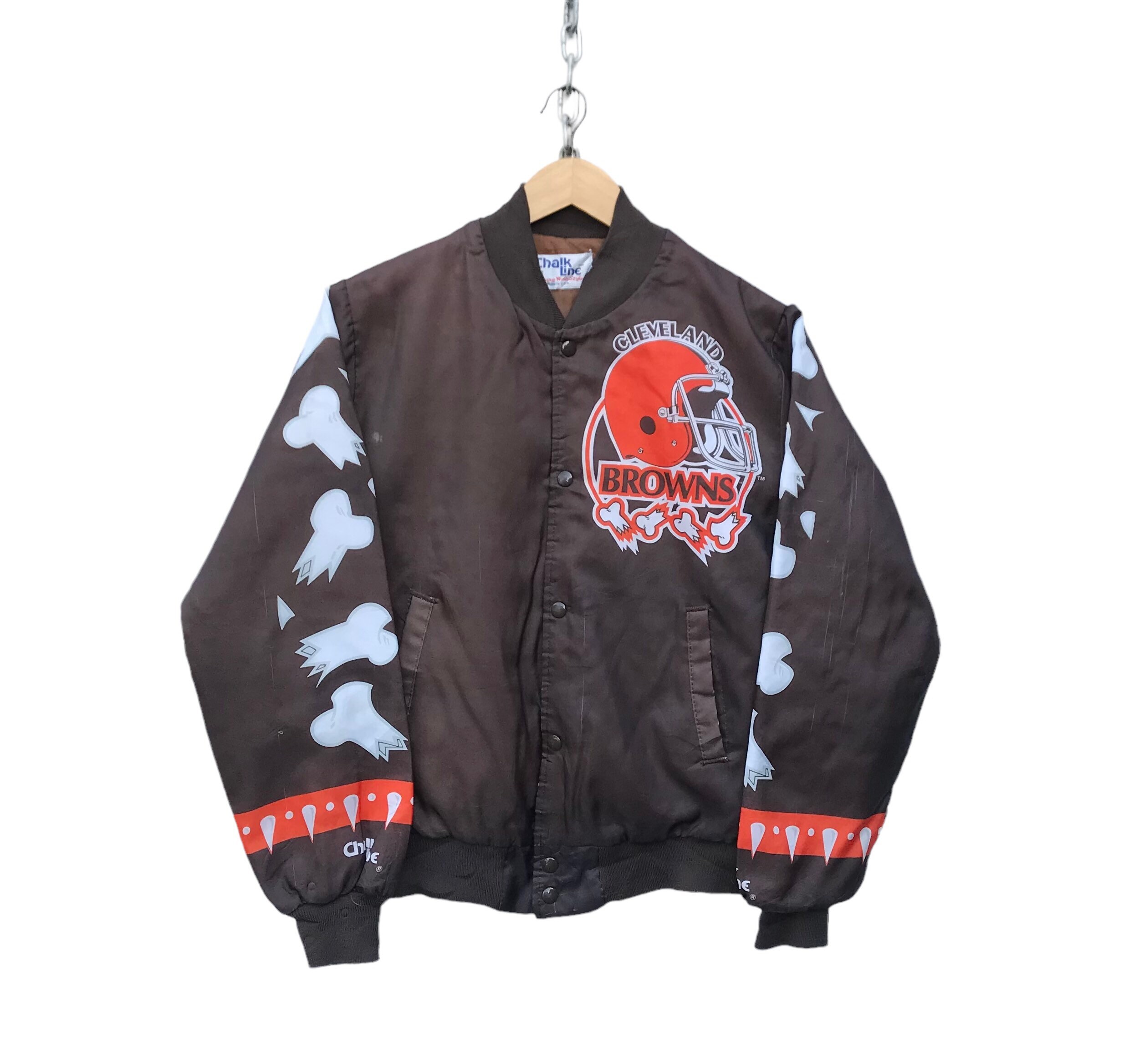 Vintage Cleveland Browns Chalk Line Dawgs Jacket Cleveland Nfl Football ...