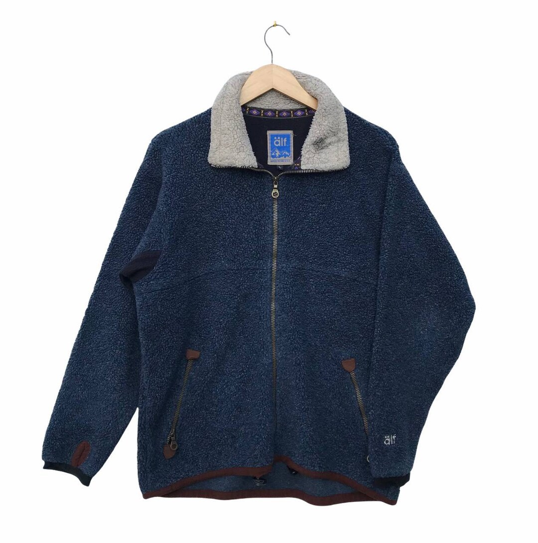 Alf Jacket Vintage Alf Sherpa Sweater Alf Outdoor Sweater Streetwear ...