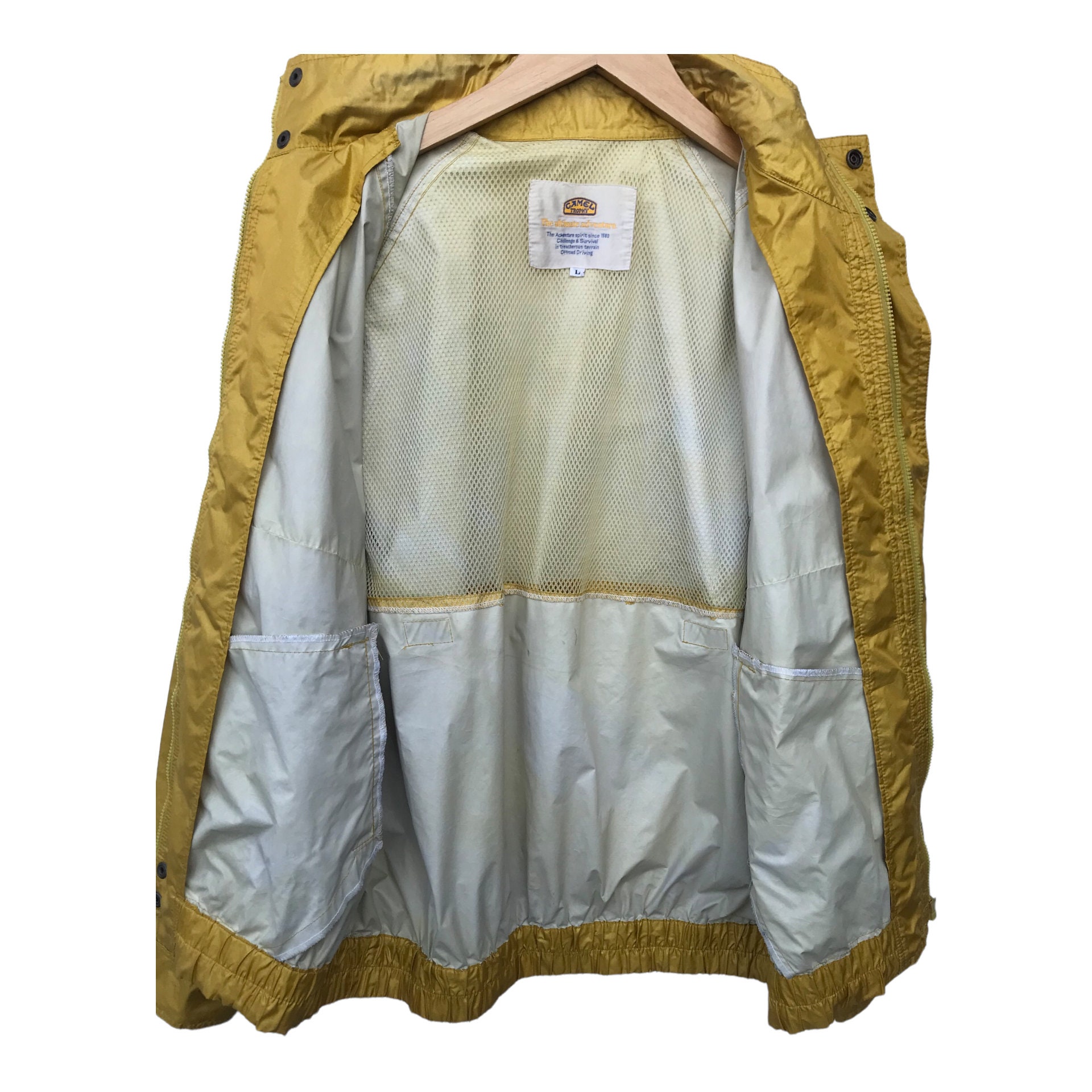Vintage Camel Trophy Raincoat Camel off Road Adventure Nylon Camel ...