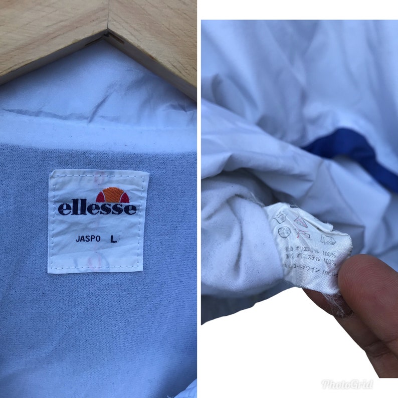 Ellesse Windbreaker Jacket Rare Vintage Ellesse Italia Streetwear ...