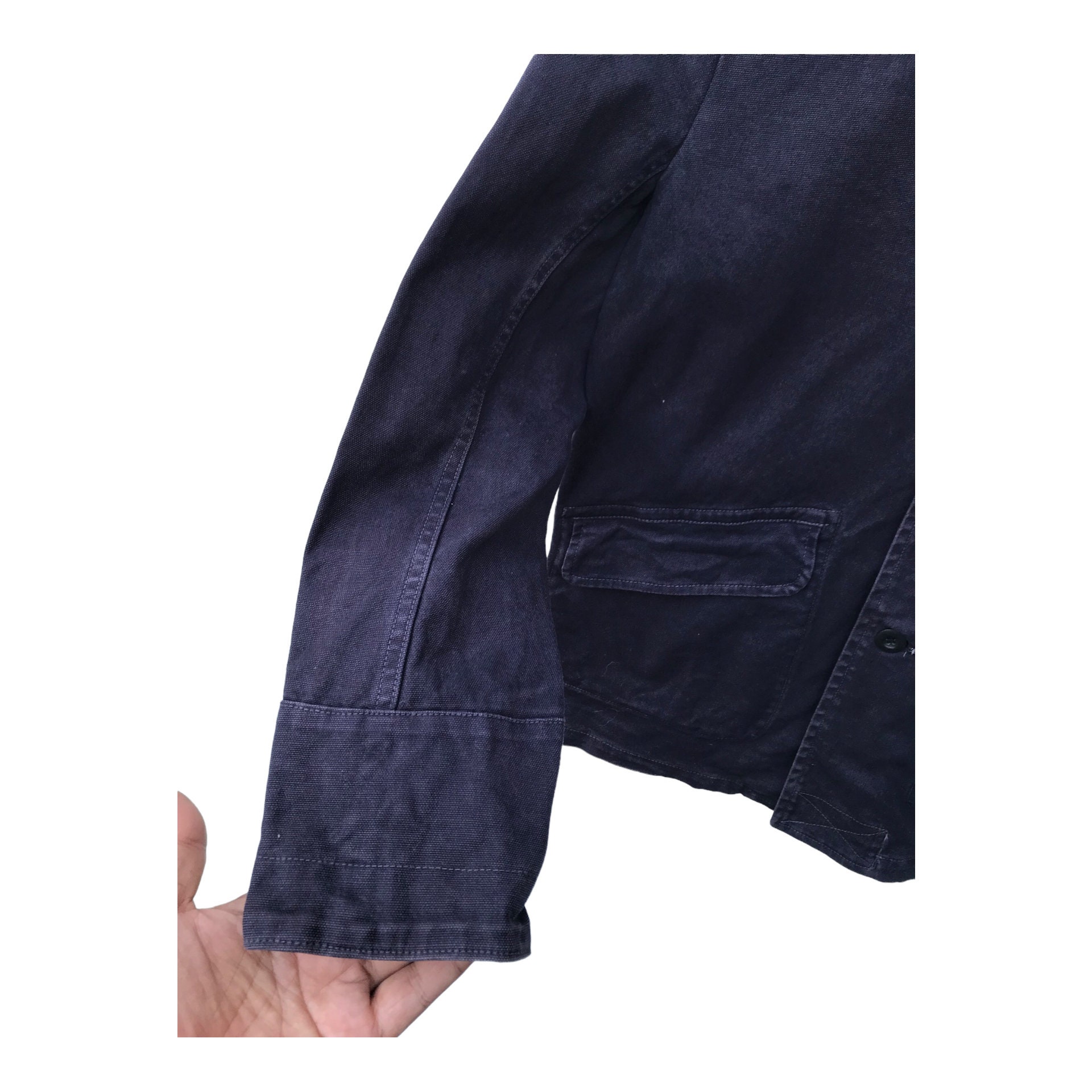 Vintage Japan Workwear Faded Jacket Japanese Brand Sun Faded Jacket ...
