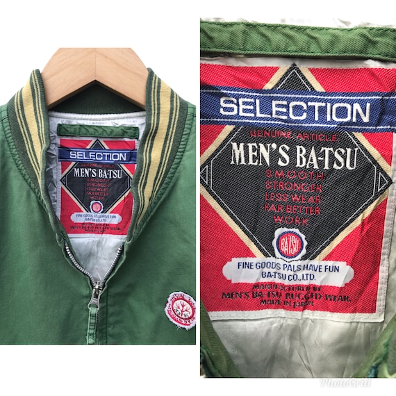 Men’s Ba-Tsu Japan Vintage Men’s Ba-Tsu Faded Casual … - Gem