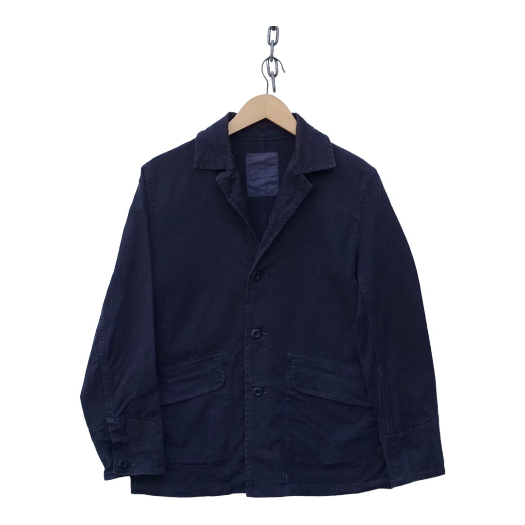Vintage Japan Workwear Faded Jacket Japanese Brand Sun Faded Jacket ...