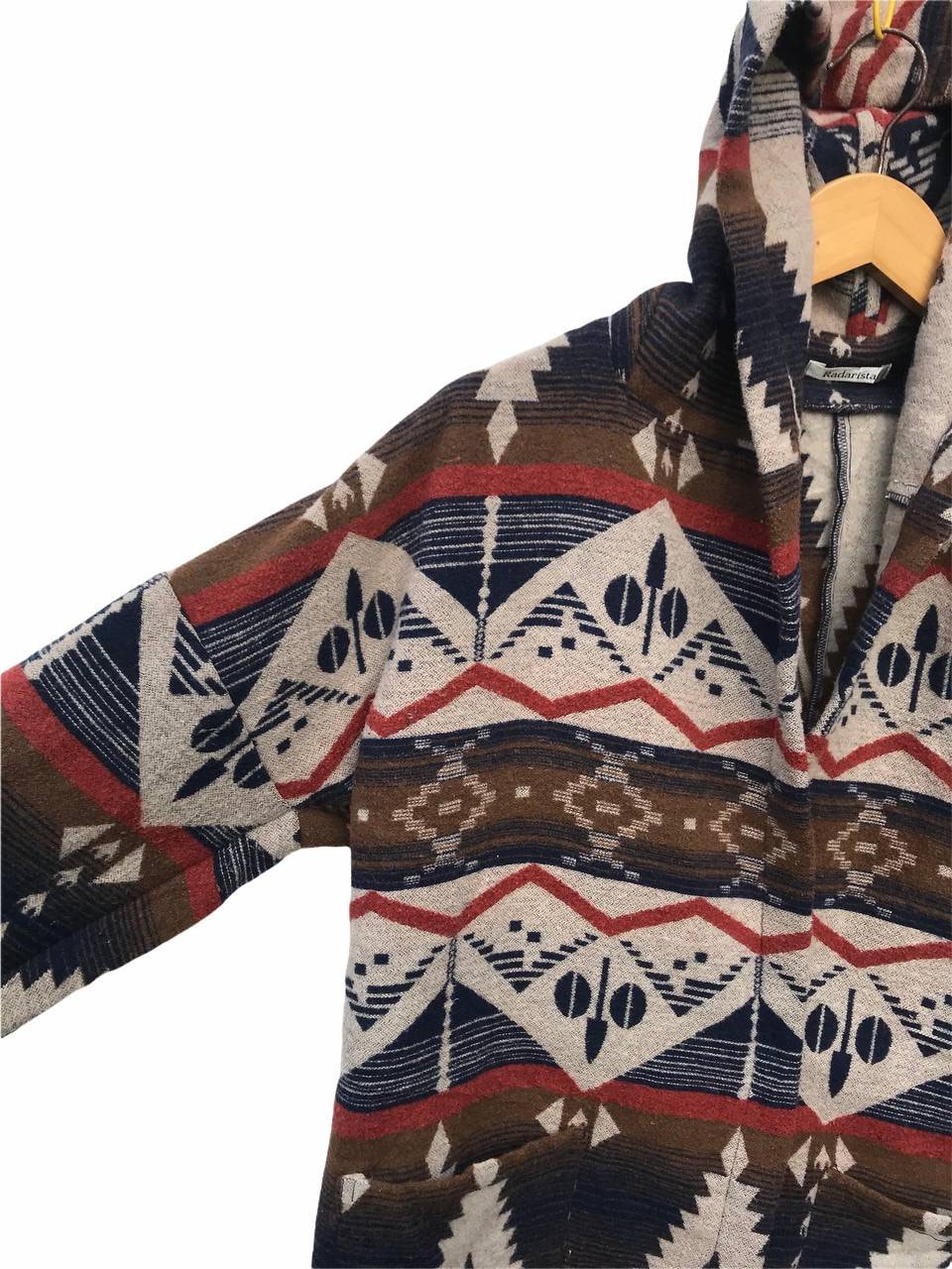 Vintage Navajo Hoodie Jacket Navajo Style Jacket Vintage Native ...