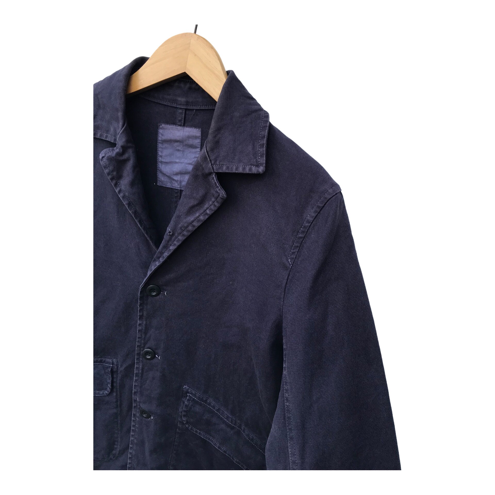 Vintage Japan Workwear Faded Jacket Japanese Brand Sun Faded Jacket ...