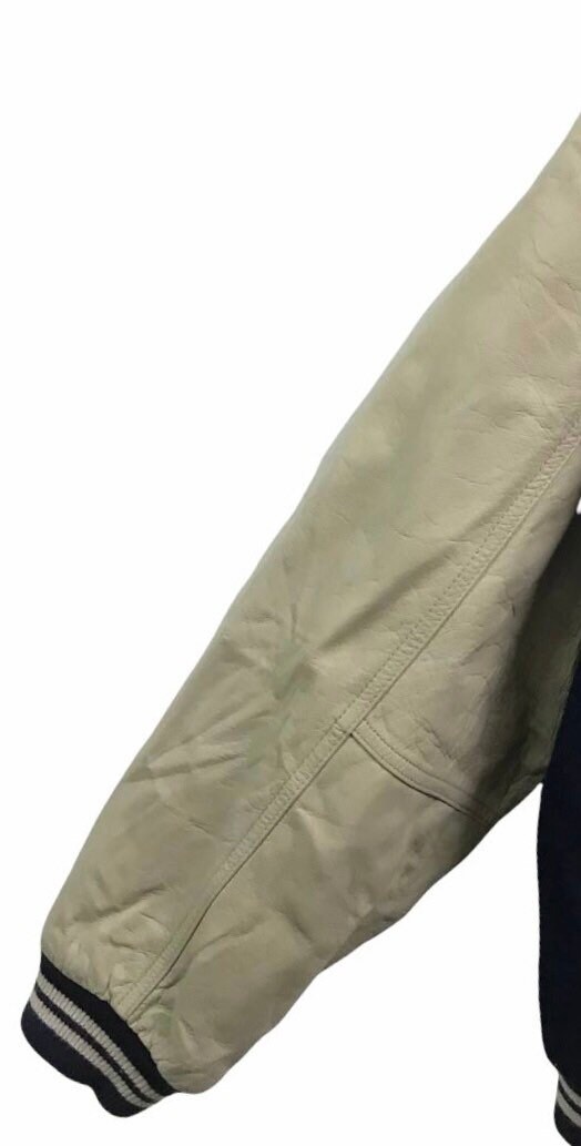 Vintage Suntory Boss Coffee Varsity Jacket Streetwear Hip Hop Spellout ...